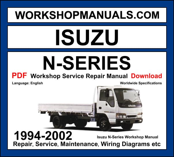 Isuzu MU-X Workshop Service Repair Manual PDF