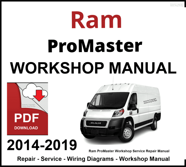 Ram ProMaster 2014-2019 Workshop Service Repair Manual