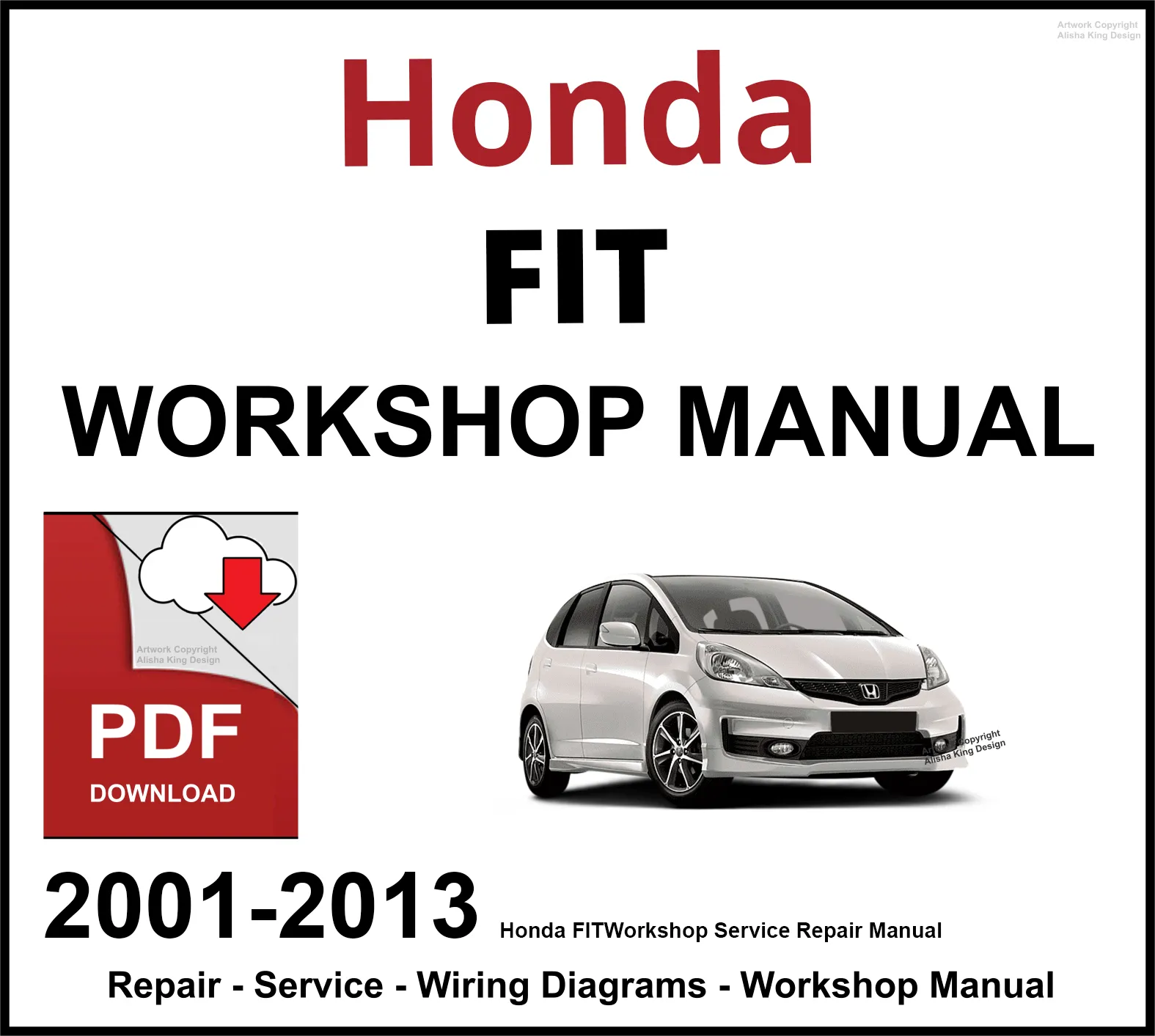 Honda FIT 2001-2013 Workshop Service Repair Manual PDF