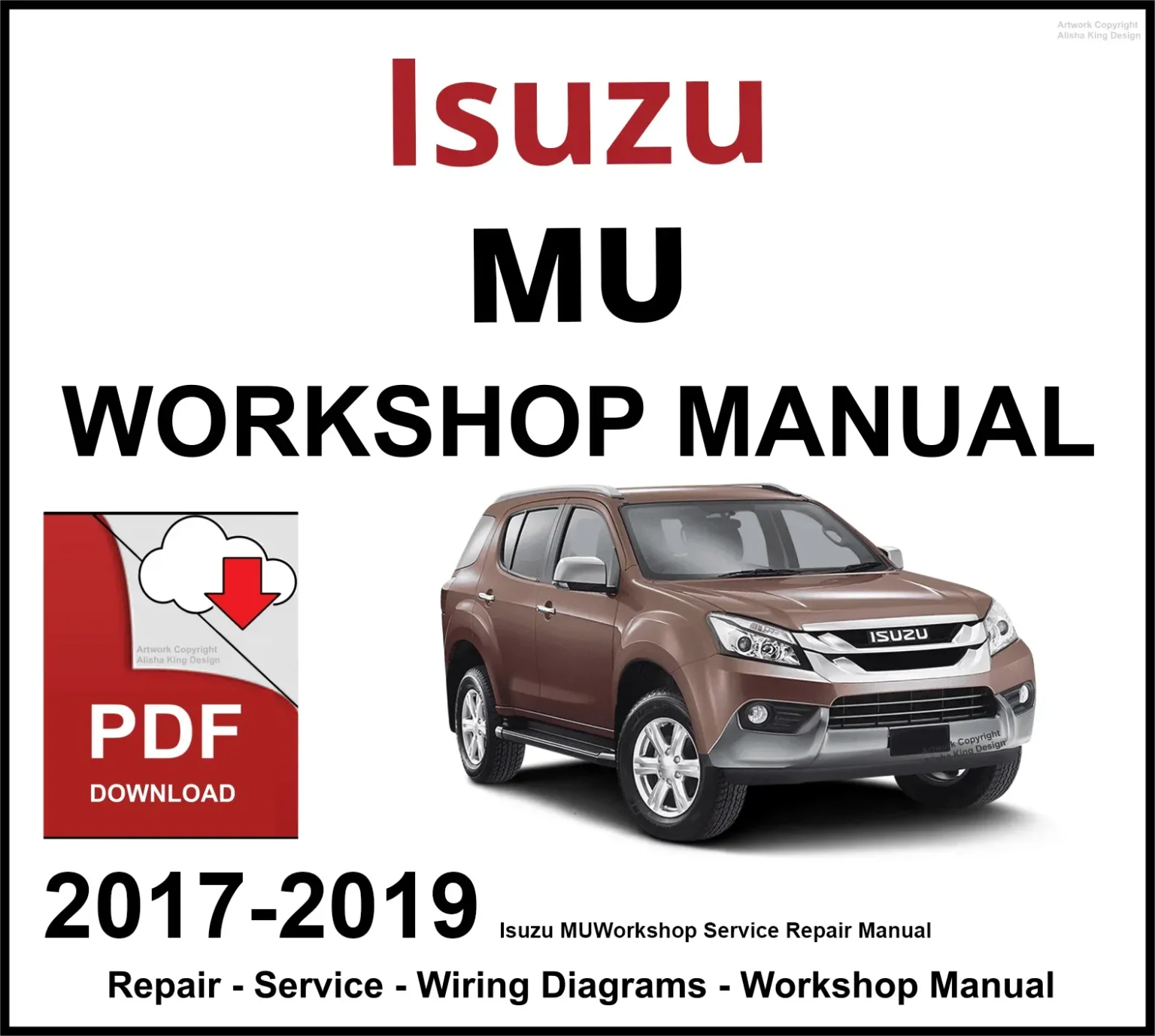 Isuzu D-Max 2012-2020 Workshop Service Repair Manual PDF