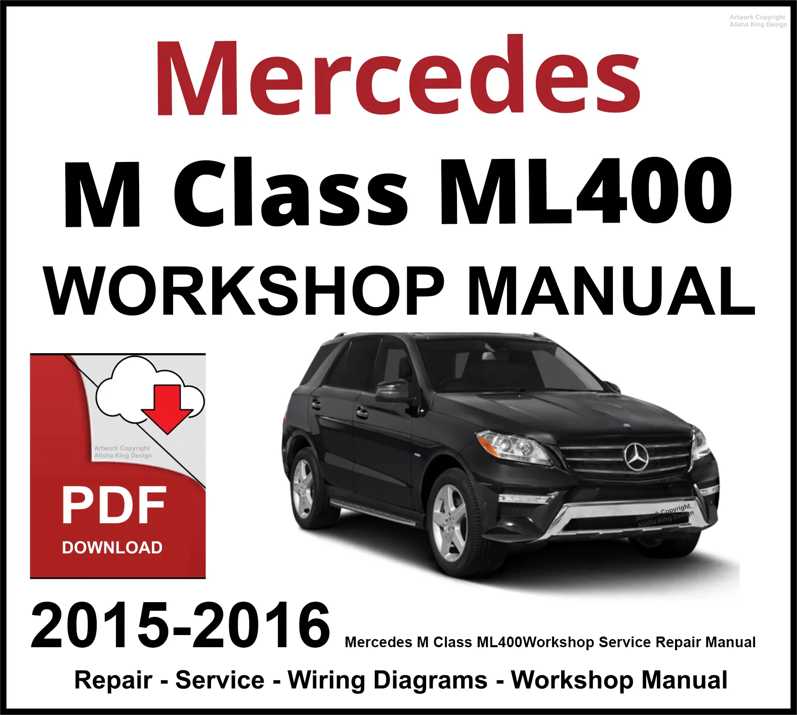 Mercedes M Class ML400 Workshop Service Repair Manual