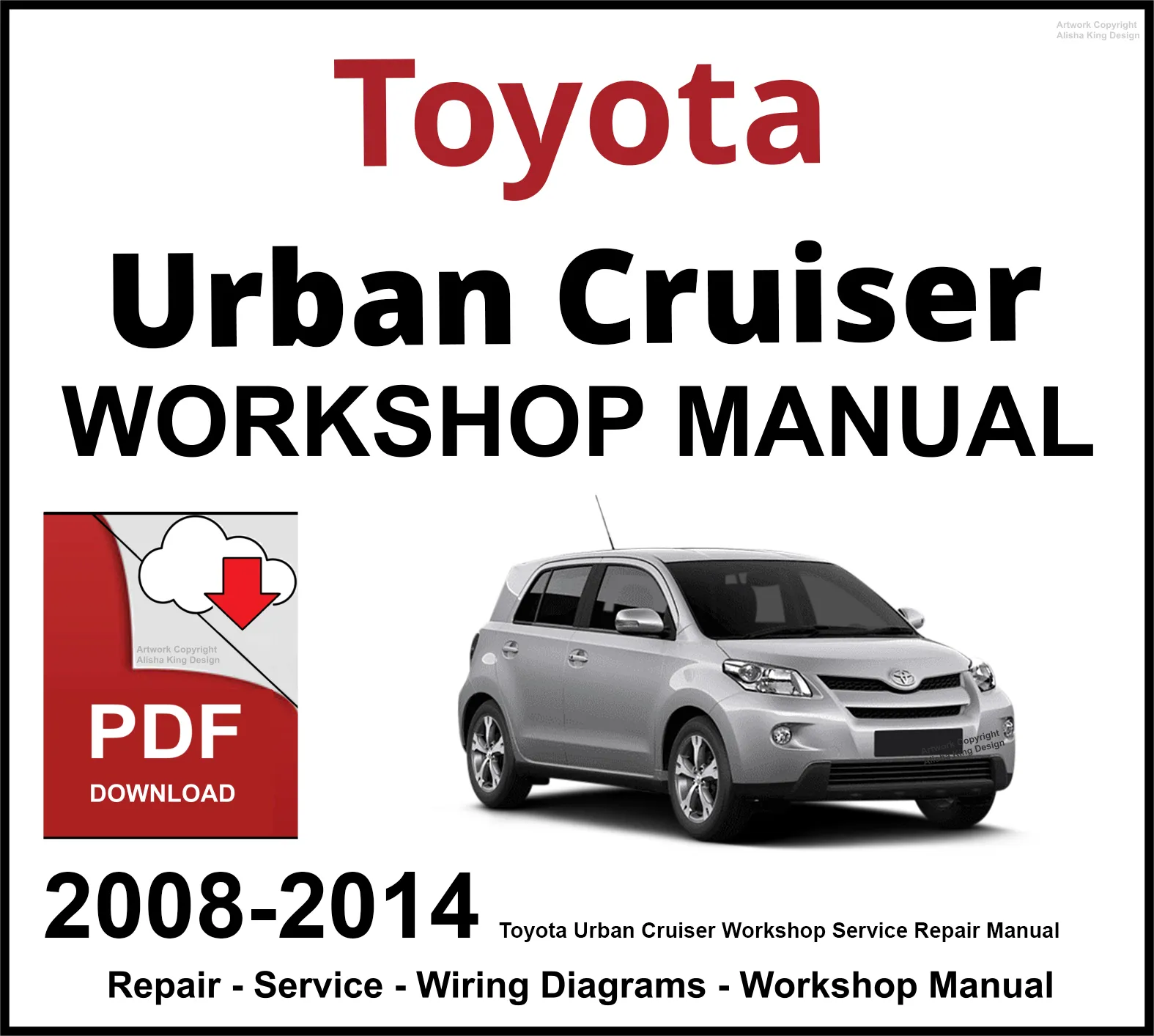 Toyota Urban Cruiser Workshop Service Repair Manual PDF